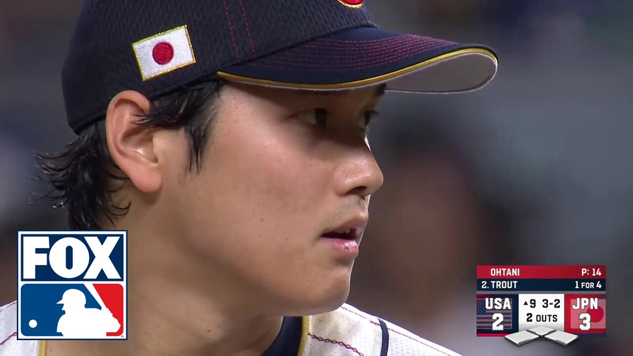 Shohei Ohtani vs. Mike Trout: Final At Bat in the USA vs. Japan 2023 WBC Championship | 日本から羽ばたい ...